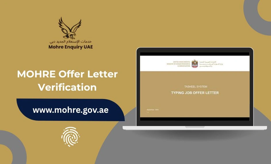 MOHRE Offer Letter Verification | Check Job Offer And Contract Status UAE