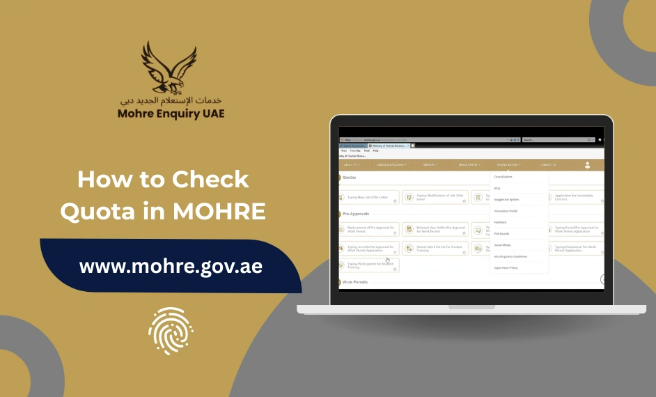 How to Check Quota in MOHRE 2026 | UAE Company Quota Guide